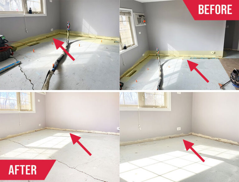 Level Uneven Interior Floors | Raise-Rite Illinois