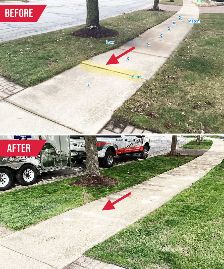 Concrete Lifting & Leveling Services in Illinois | Raise-Rite